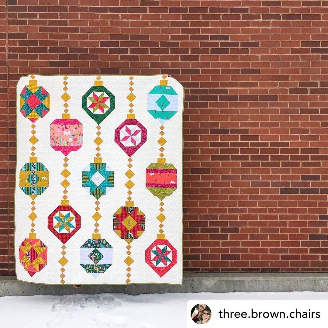 Felicity PDF Quilt Pattern, Christmas Tree Ornaments, Festive Modern or ...