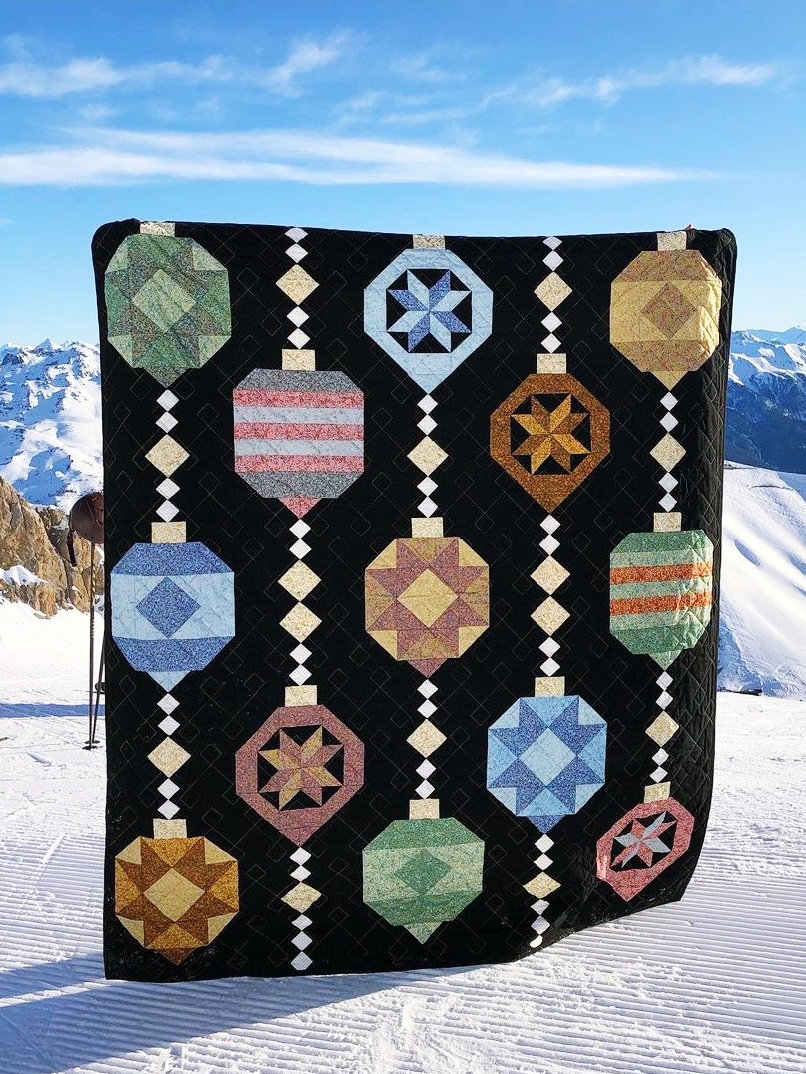 Felicity PDF Quilt Pattern, Christmas Tree Ornaments, Festive Modern or ...