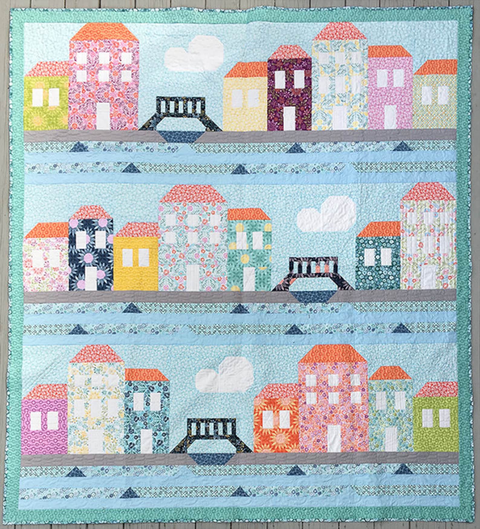 Grand Canal PDF Quilt Pattern - Etsy