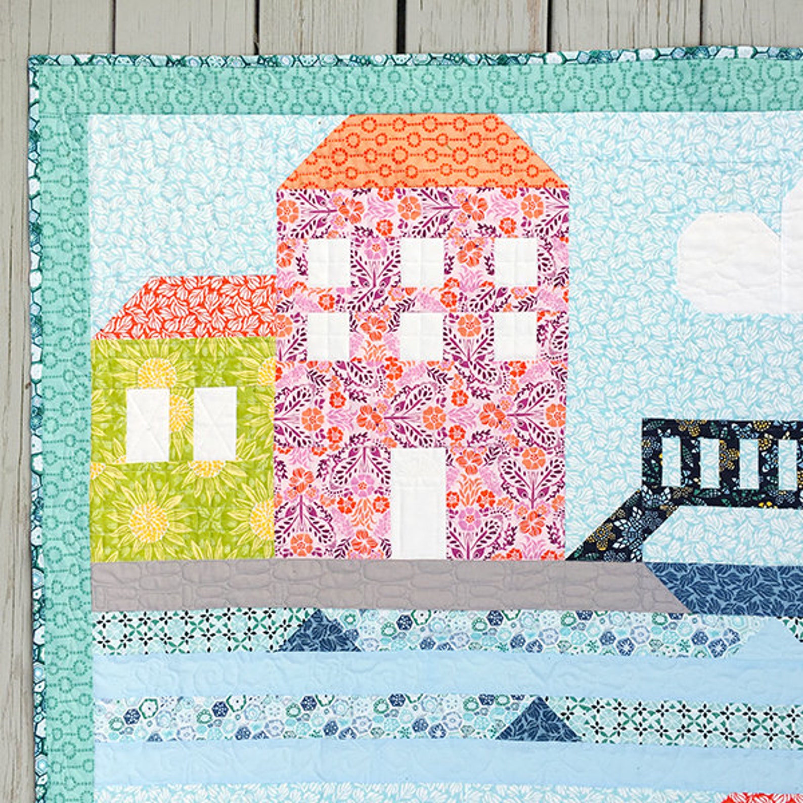 Grand Canal PDF Quilt Pattern - Etsy