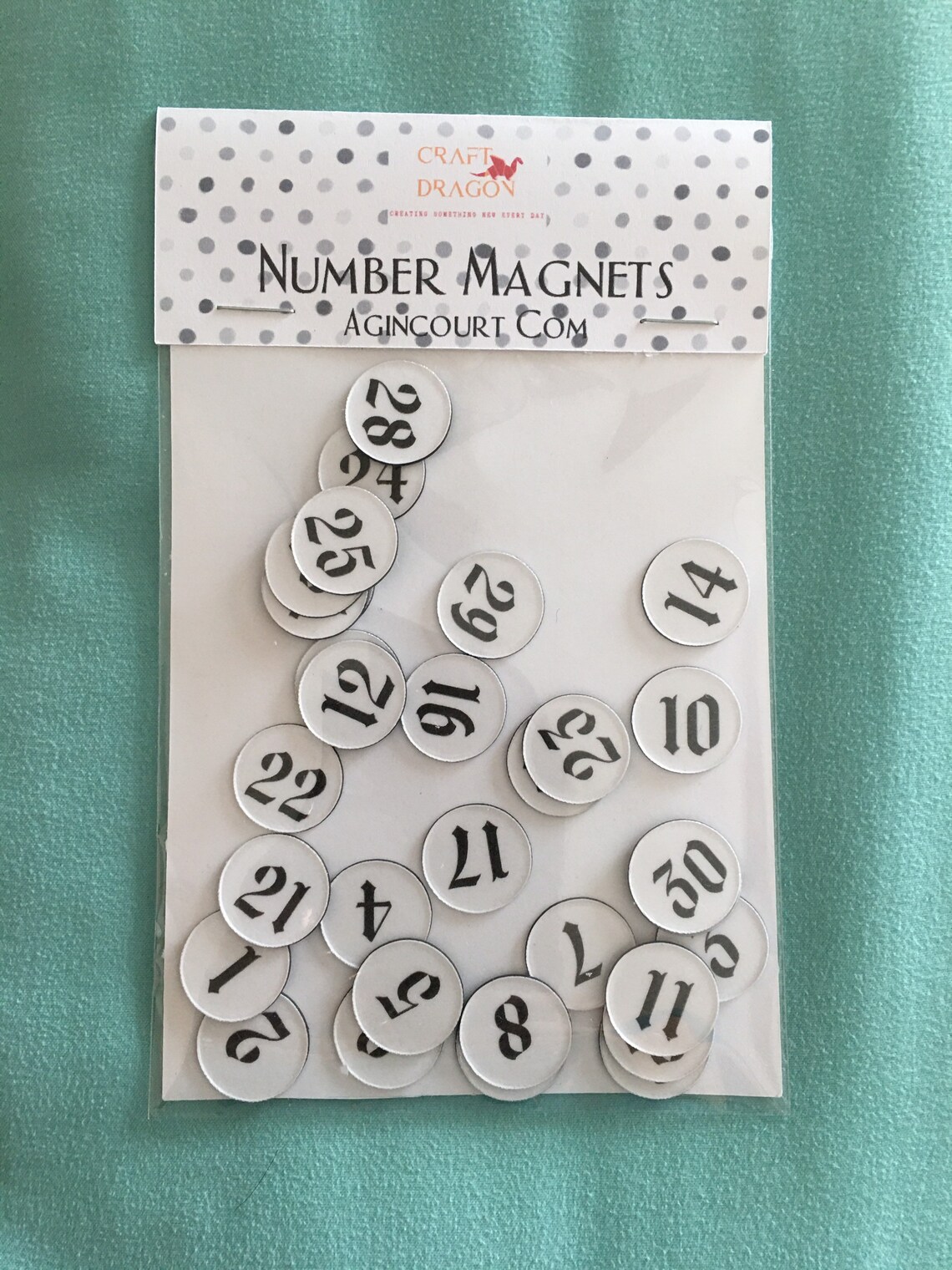 Number Magnets for Magnetic Calendar // Day Magnets // BEST - Etsy
