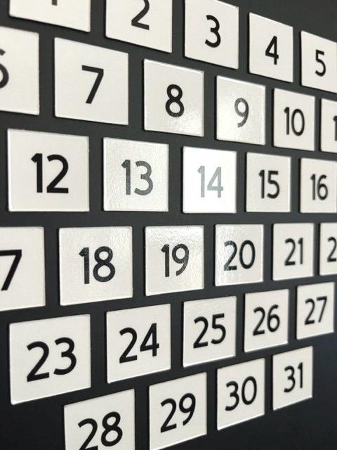 Number Magnets for Magnetic Calendar // Best Seller Magnet Numbers ...