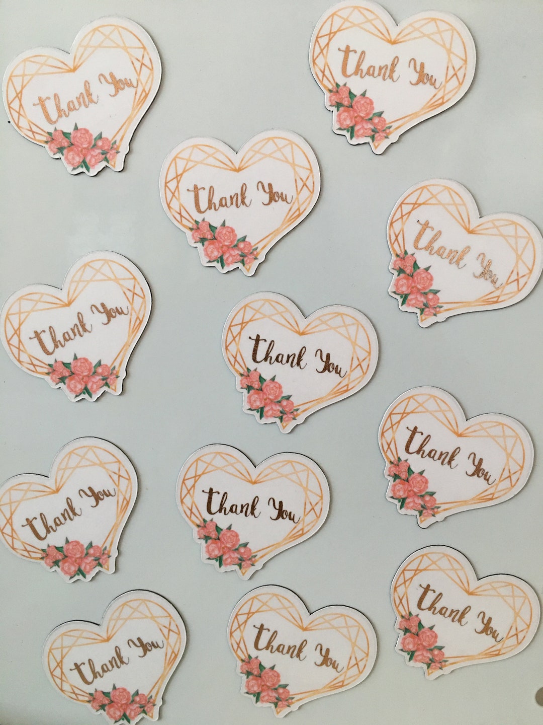 Thank You Magnets for Party Favor // Wedding Party Favor // Bridal ...