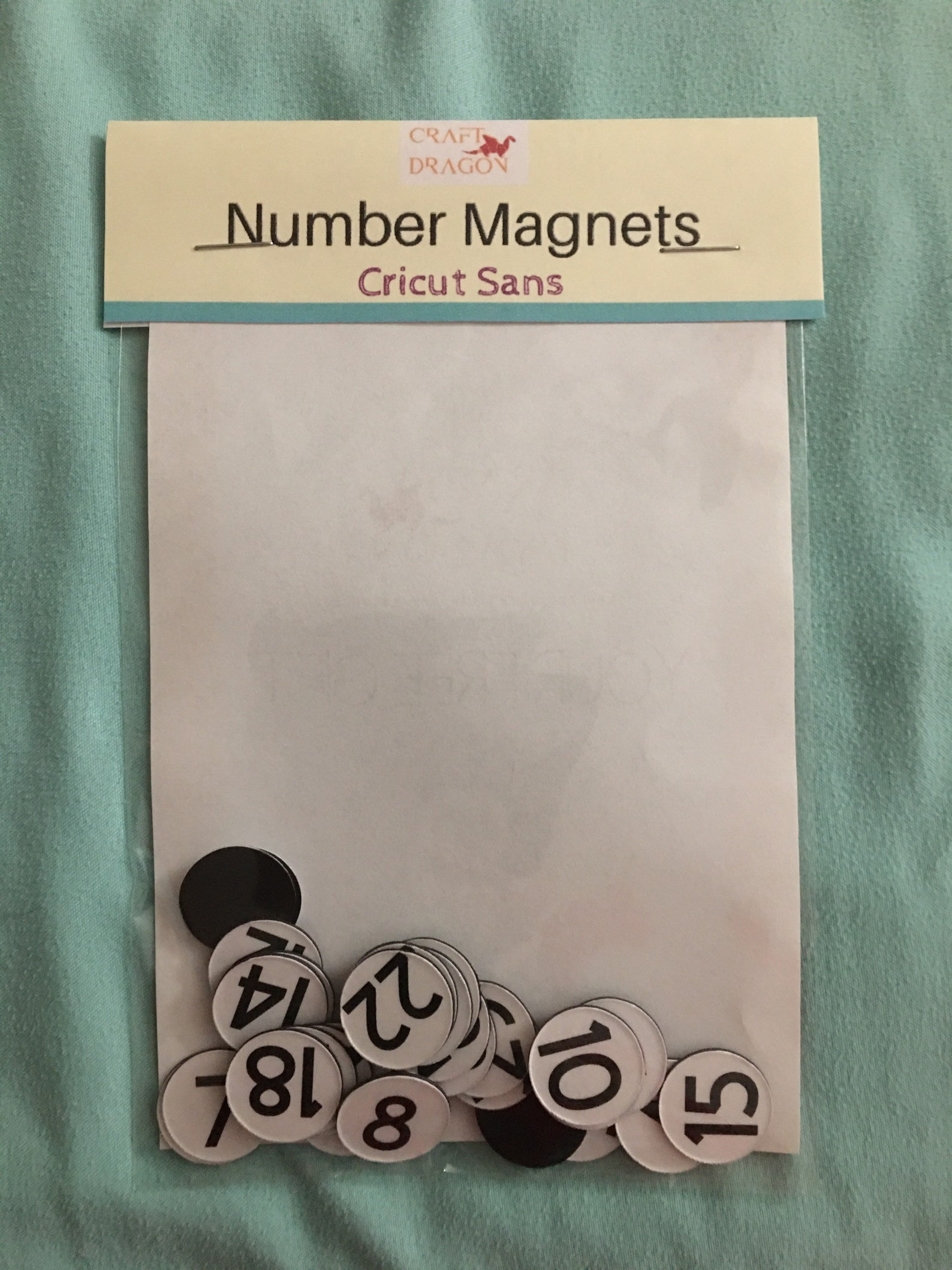 Number Magnets for Magnetic Calendar // Best Seller Magnet | Etsy