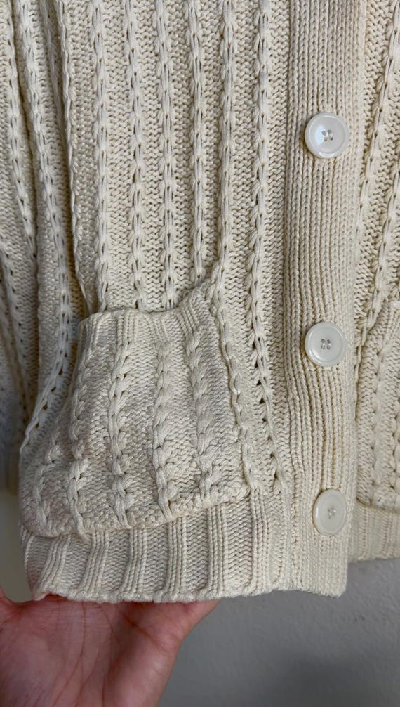 Beautiful 1980s/90s Vintage Cozy Cottage Core Ivory C… - Gem