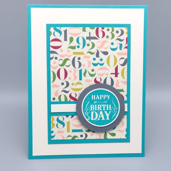 Statistics Birthday Card - Etsy