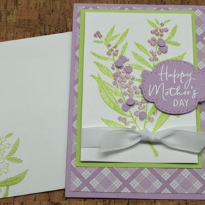 Handmade Mother's Day Card - Flowers Garden - Etsy