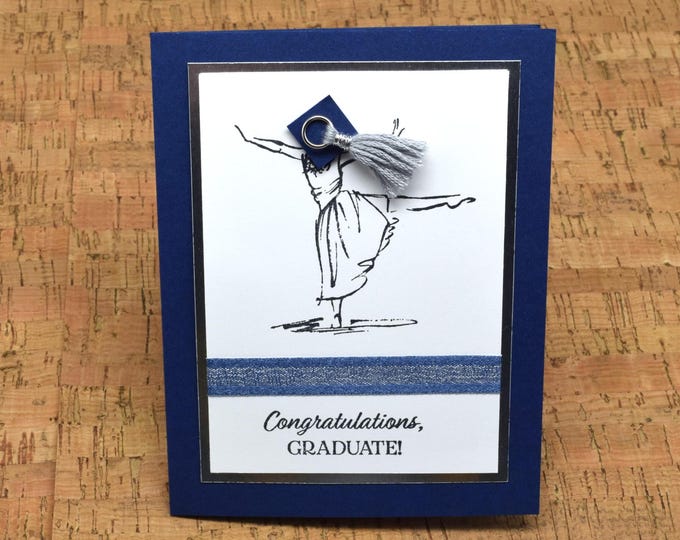 Handmade Graduation Card - High School College Dancer Dancing - Etsy