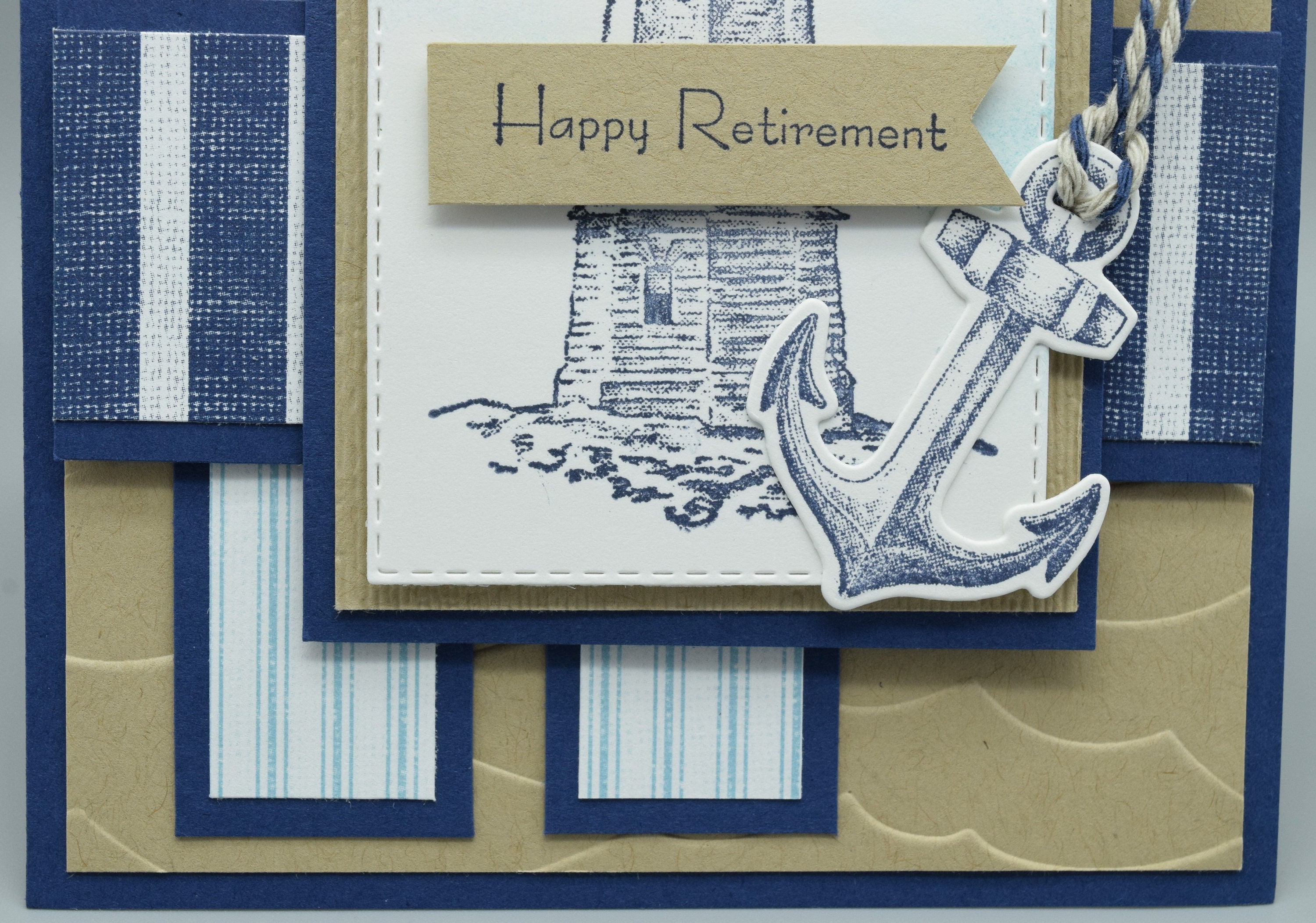 Handmade Retirement Card - Boating Sailboats Masculine Men - Etsy