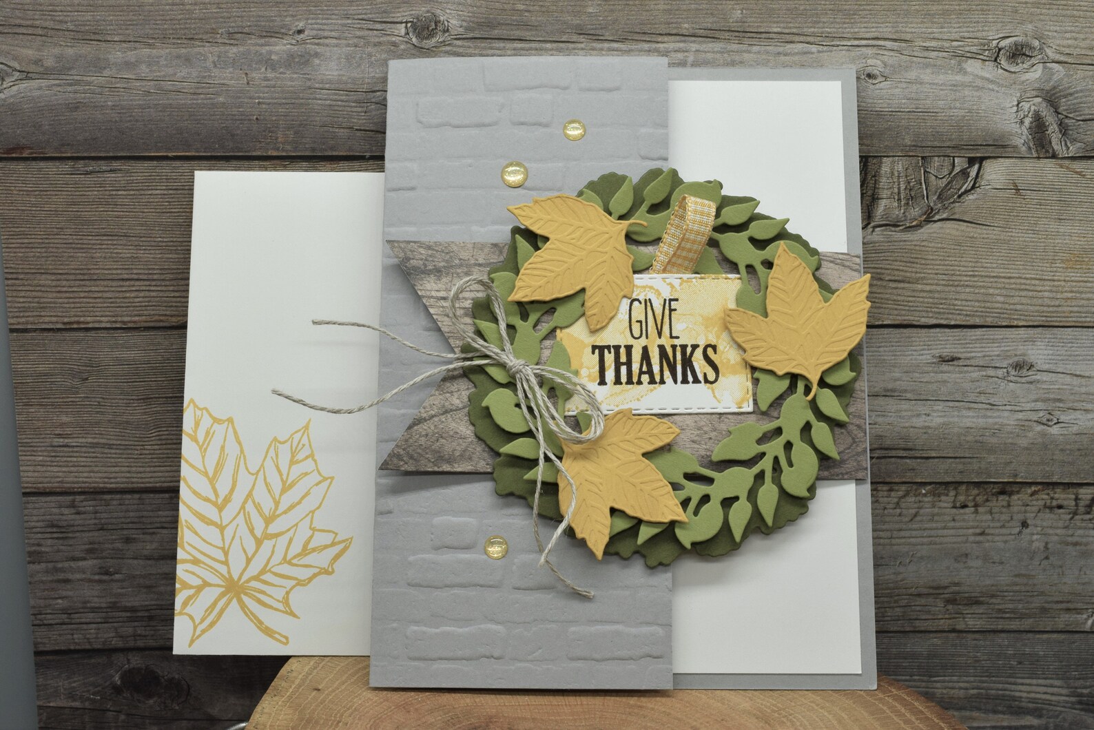 Handmade Thanksgiving Card - Etsy