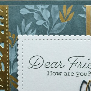 Handmade Friendship Card - Thinking of You - Etsy