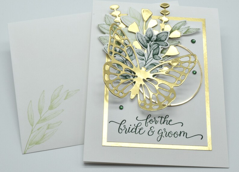 Handmade Wedding Card Bride Groom - Etsy