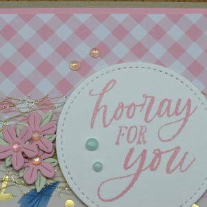 Handmade Congratulations Card - Hooray for You Retirement Birthday ...