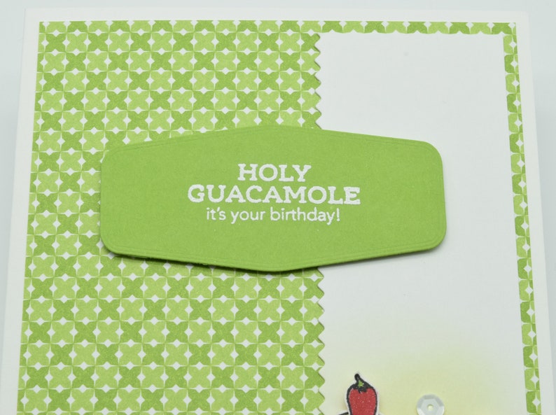 Handmade Birthday Card - Holy Guacamole! - Etsy