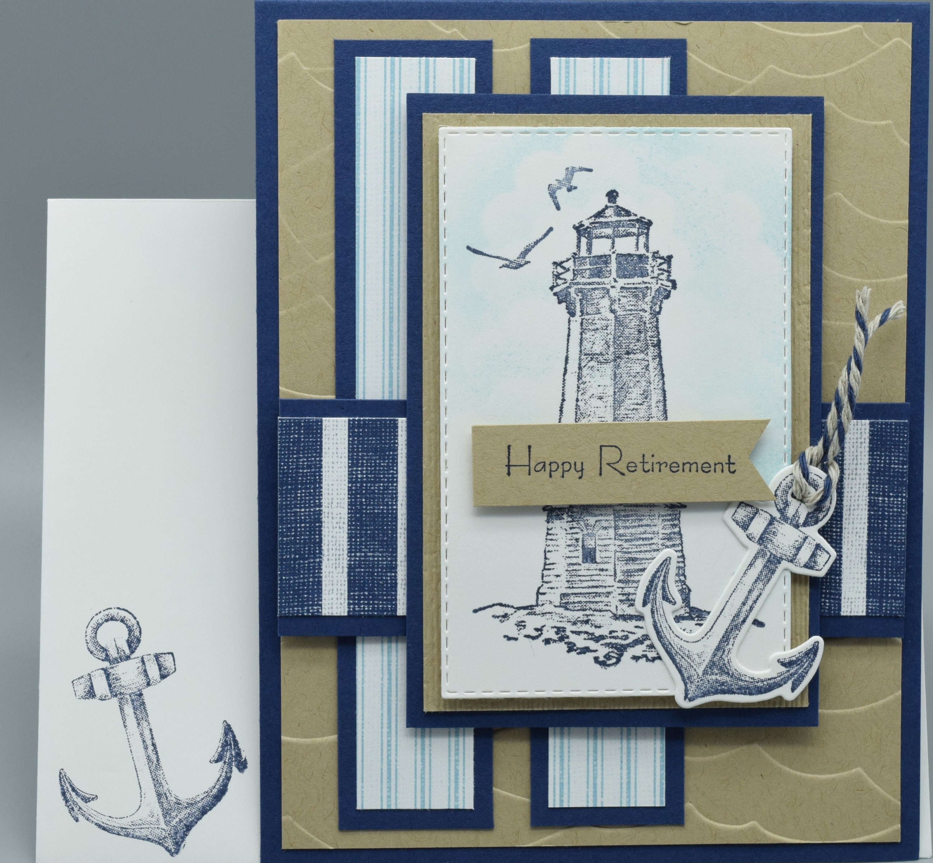 Handmade Retirement Card - Boating Sailboats Masculine Men - Etsy