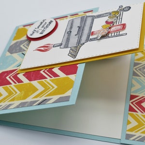 Handmade Birthday Card - Husband Boyfriend Smoker Grill Barbeque - Etsy