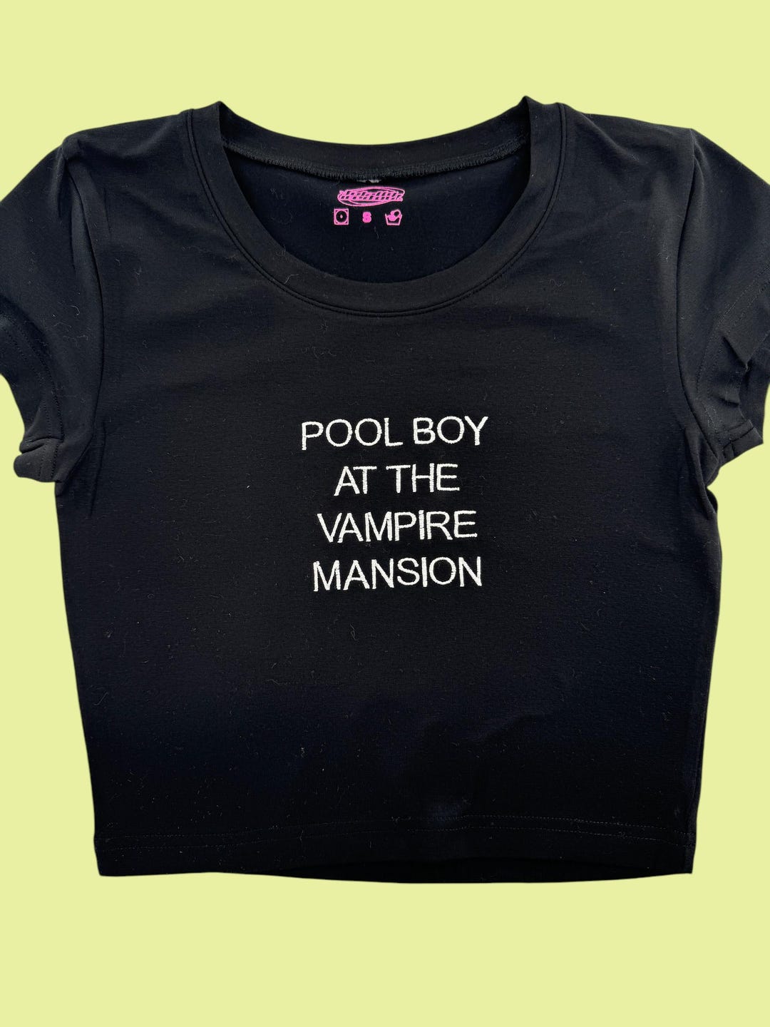 Pool Boy at the Vampire Mansion Crop Top - Etsy