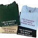 Menace First Woman Second Embroidered Unisex T-shirt or Sweatshirt - Etsy