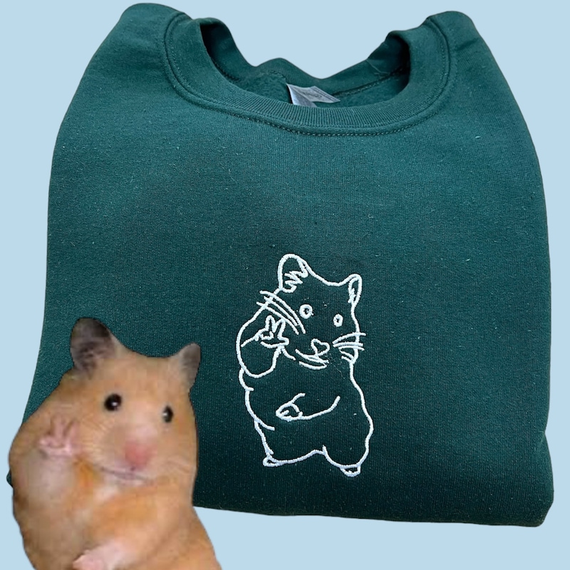 Hamster Peace Sign - Etsy