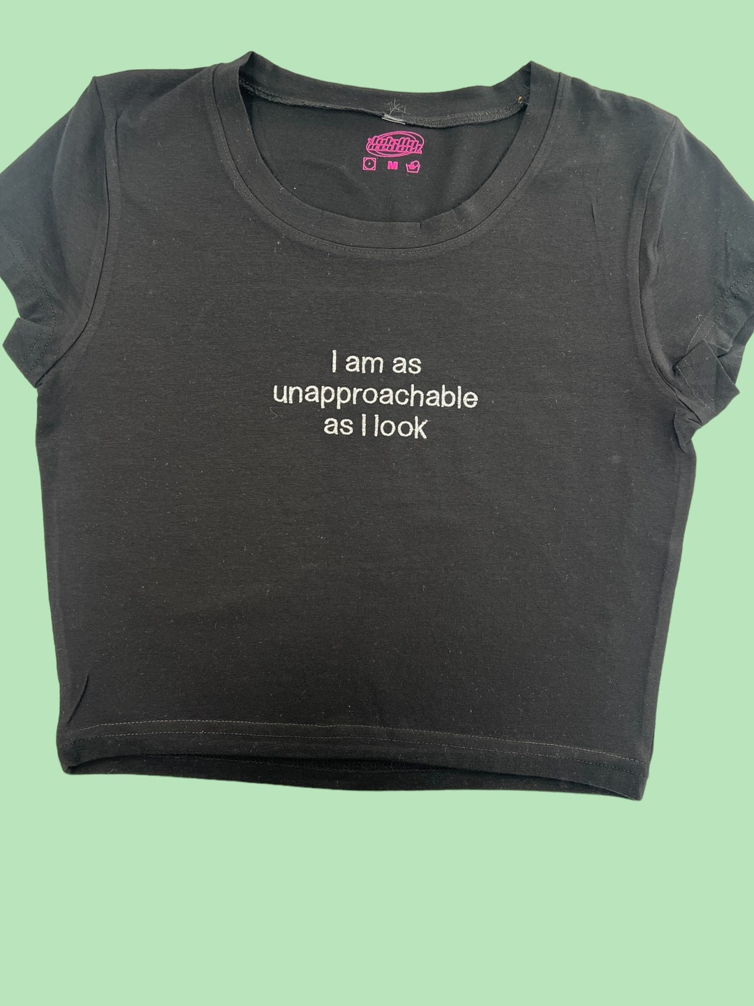 I Am as Unapproachable as I Look Crop Top - Etsy