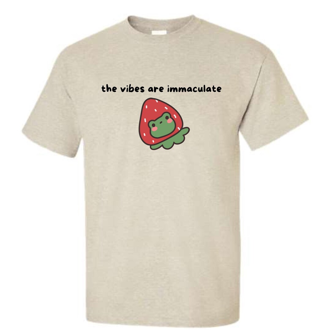 The Vibes Are Immaculate Tee/sweatshirt/crop Top - Etsy