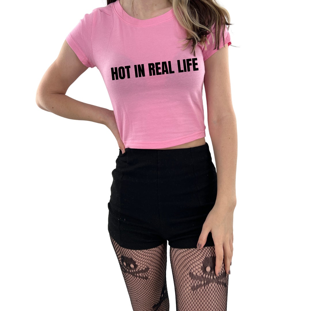 Hot in Real Life Crop Top - Etsy