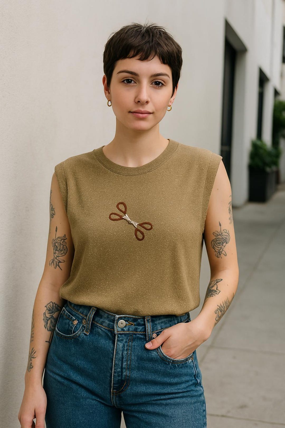 Scissor Muscle Tank - Etsy