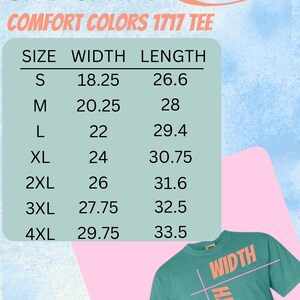 Custom Embroidered Unisex Comfort Colors Tee - Etsy