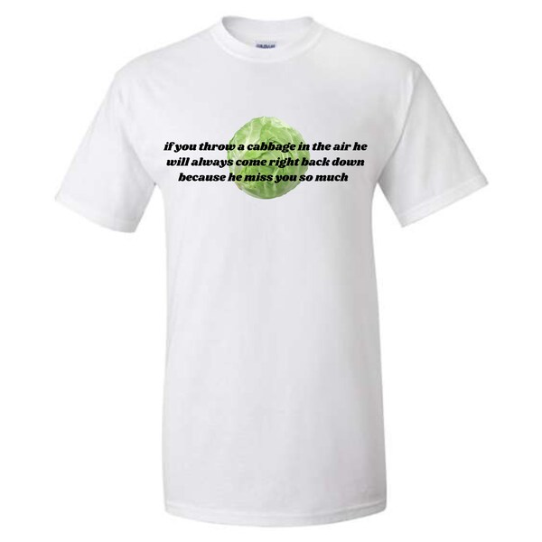 Cabbage T Shirt - Etsy