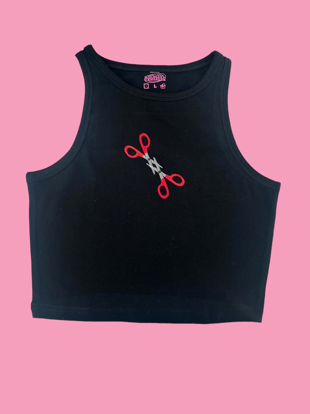 Scissor Crop Top or Tank Top - Etsy