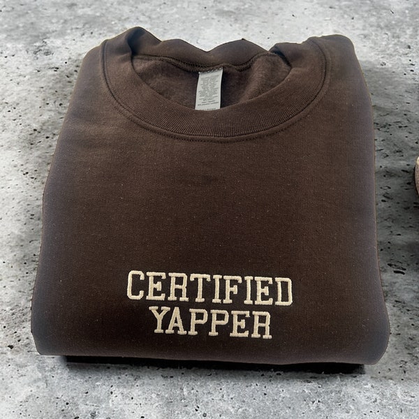 Certified Yapper - Etsy