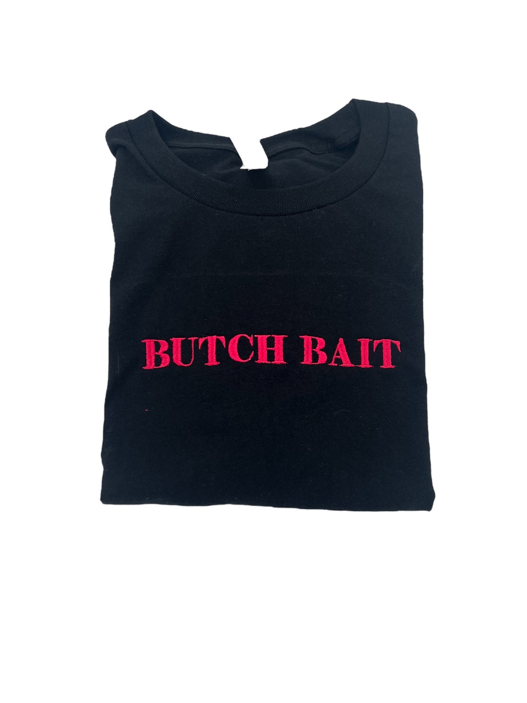 Butch Bait Embroidered Crop Top - Etsy