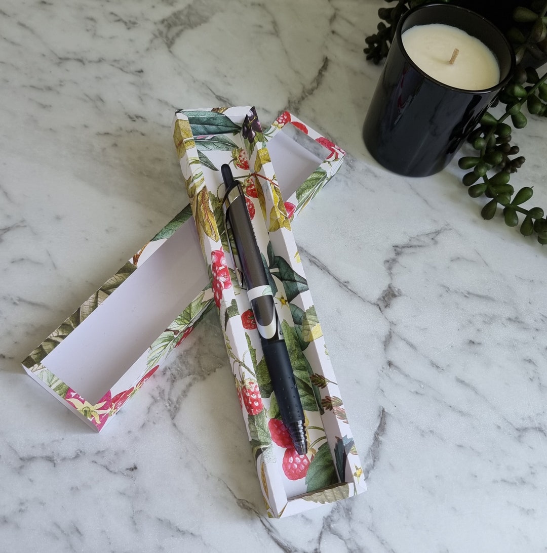 Pen Box - SVG File for Silhouette and Cricut Users - Etsy