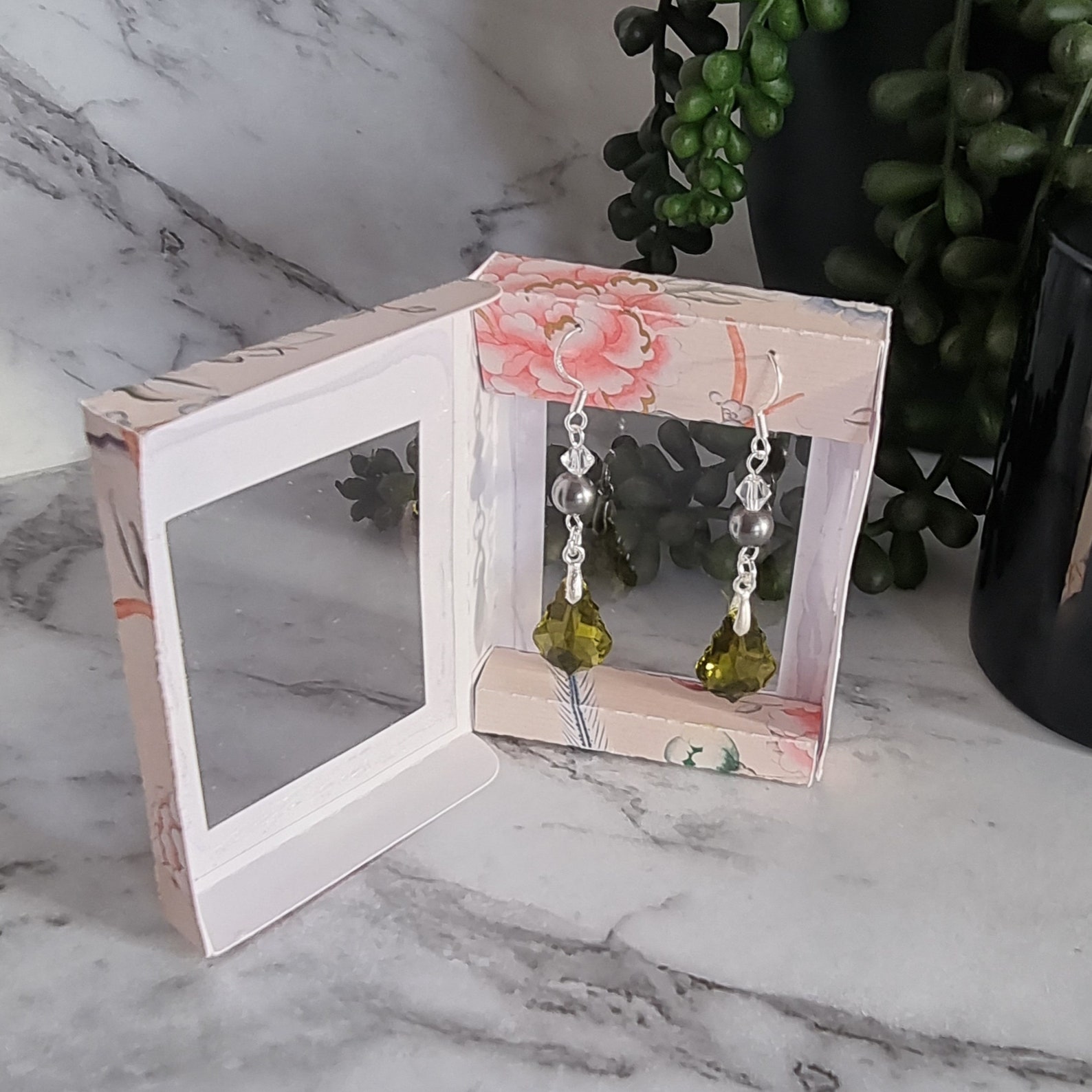 Earring Presentation Box SVG 3 Styles and Bonus Sleeve - Etsy