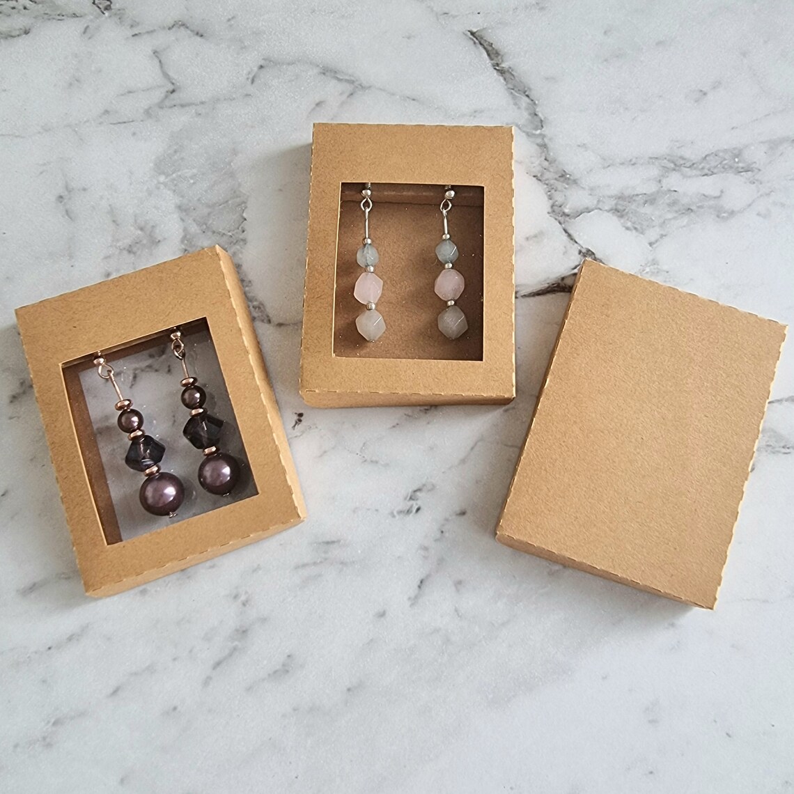 Earring Presentation Box SVG 3 Styles and Bonus Sleeve - Etsy