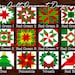 Custom Barn Quilt Square Wood Christmas Ornaments, Sublimation Wood ...