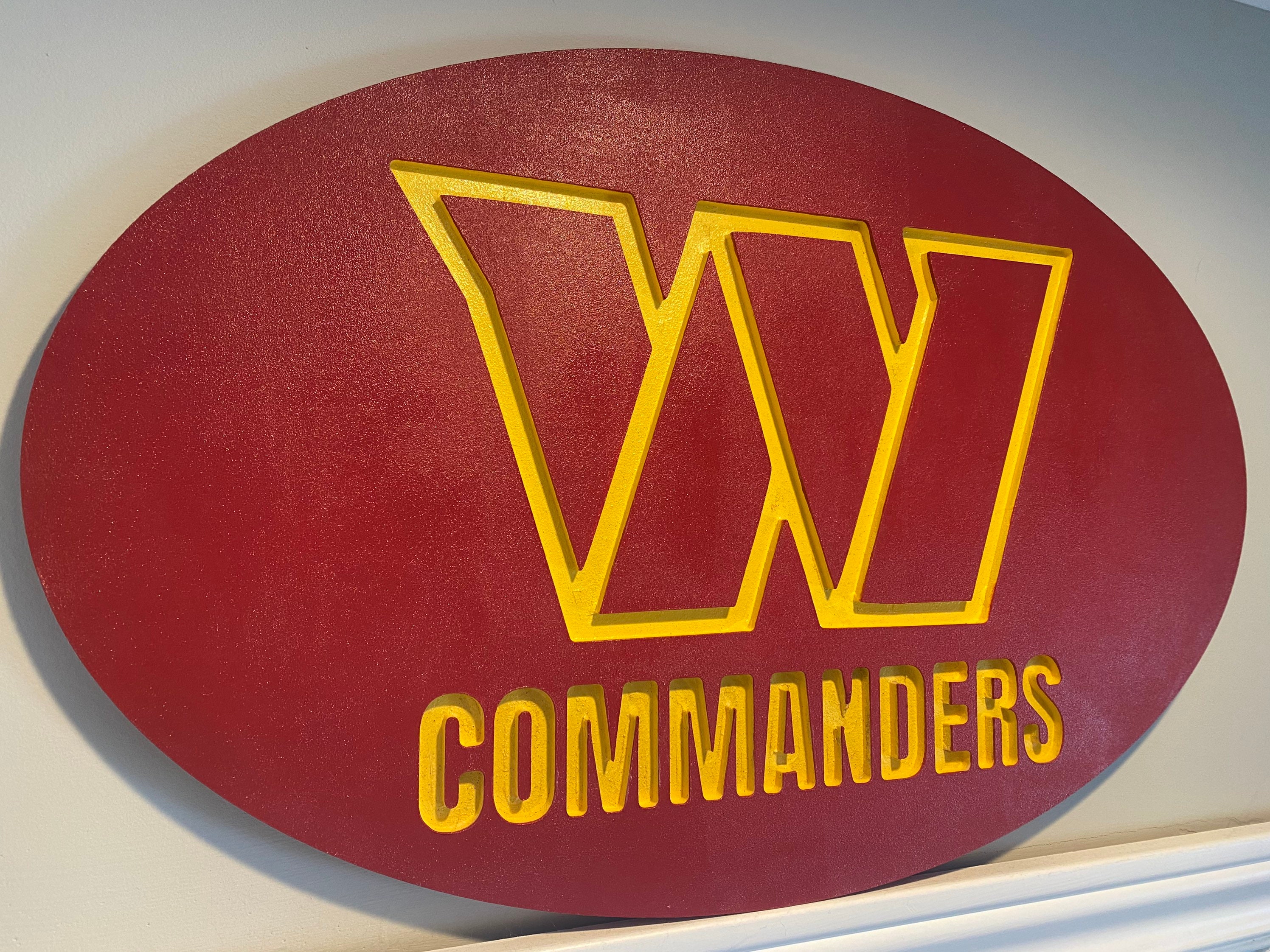 Washington Commanders Sign | Etsy