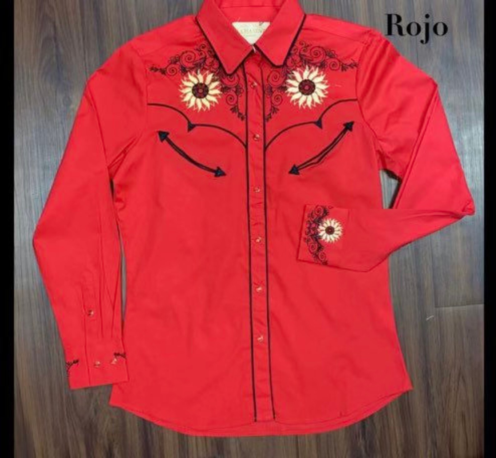 Sunflower Western Shirt | Etsy