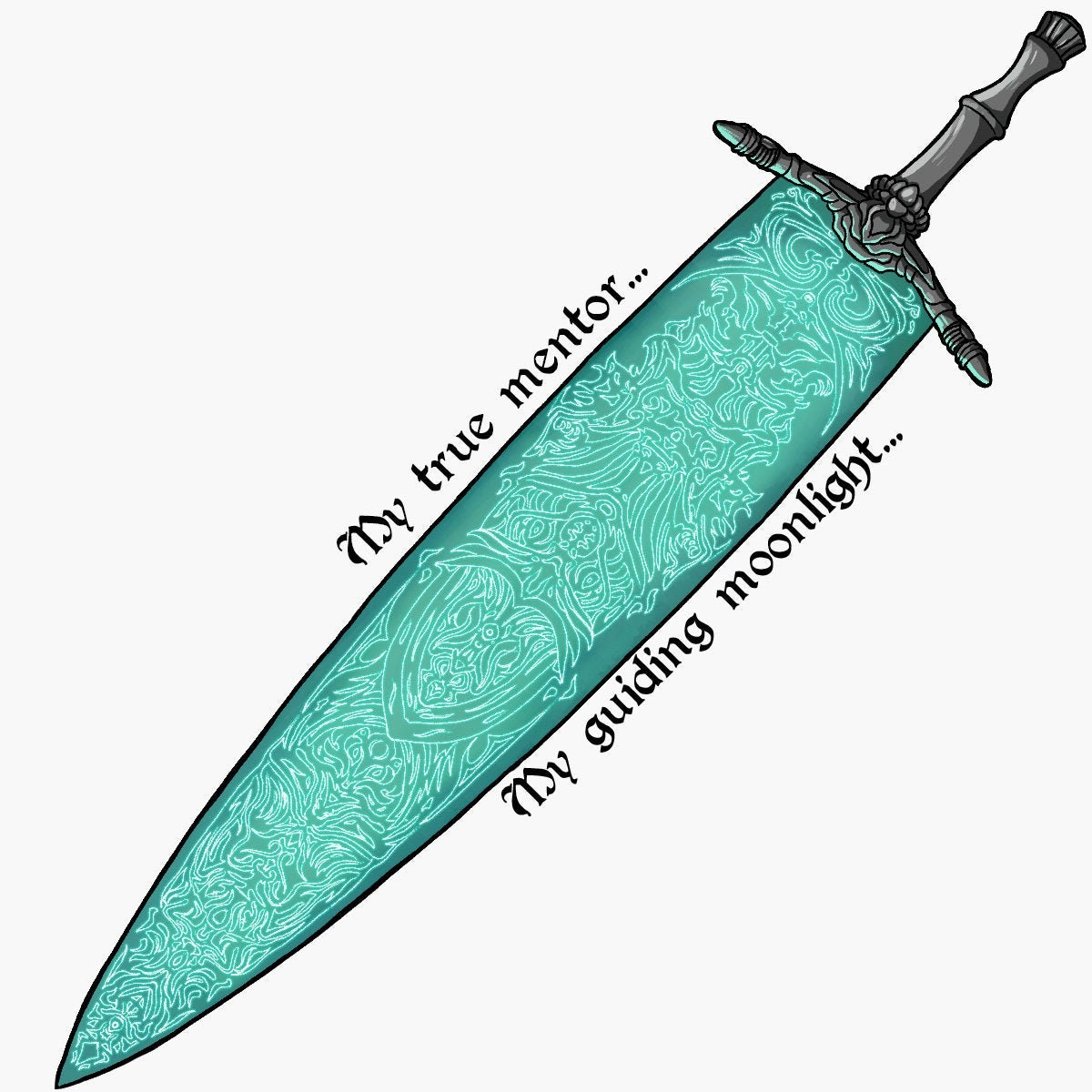 Ludwig's Holy Moonlight Sword Bloodborne | Etsy