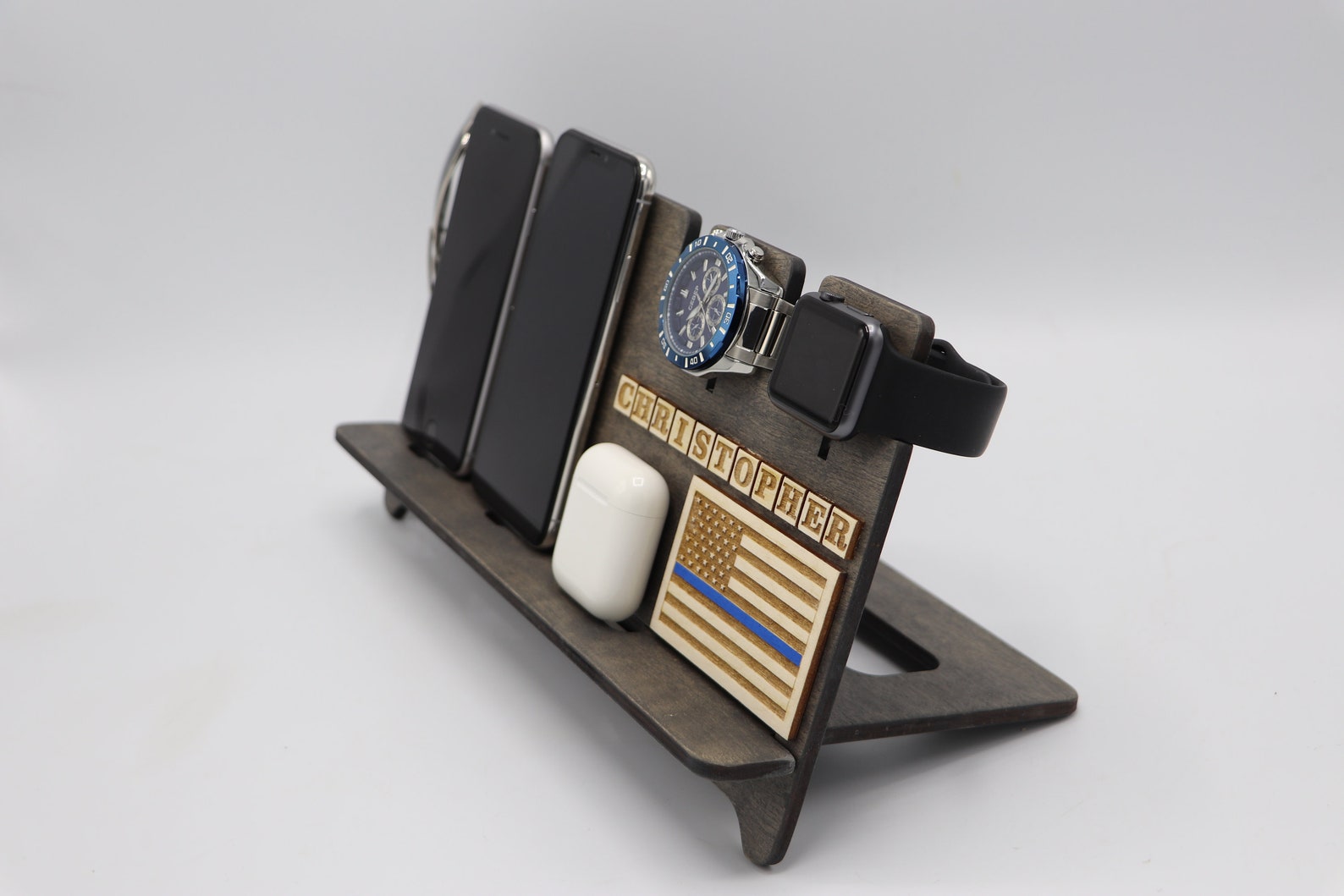 Personalized Police Officer Gift for Men, Police Organizer, Law Enforce ...