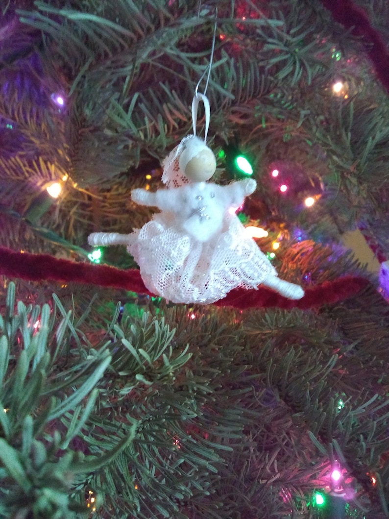 Snow Queen and Snowflake Wire Dolls / 4 and 1 1/2/ DIY / Christmas Kids ...