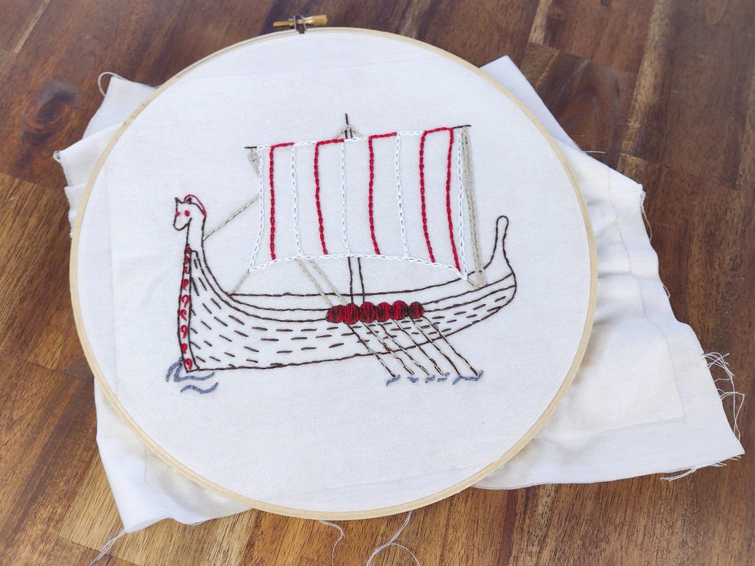 Charlotte Mason Handicraft Embroidery Kit Viking History Video Lessons ...