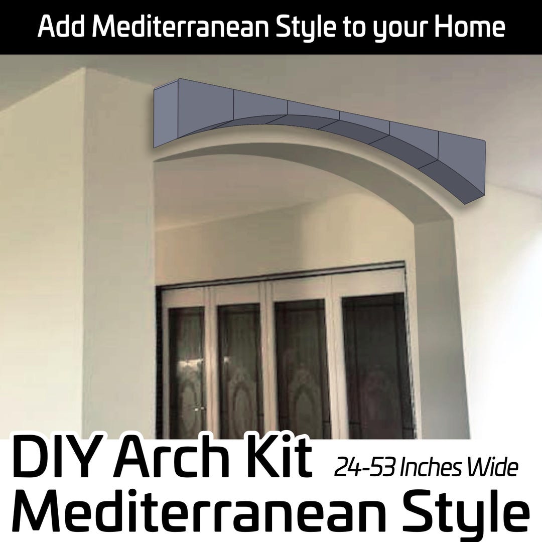 Mediterranean Doorway Arch Kit (complete Set) - Transform Your Entryway ...