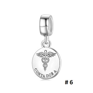 Symbol Pharmacy Charm for Bracelet Pendants Beads 925 - Etsy