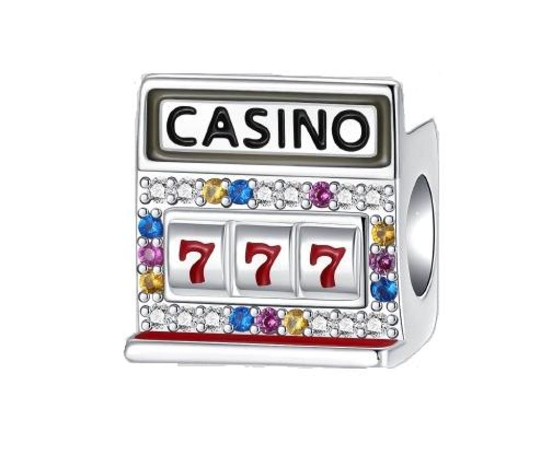 Sports Casino Charms, Slot Machine Gambler Charms for Bracelet Charms ...