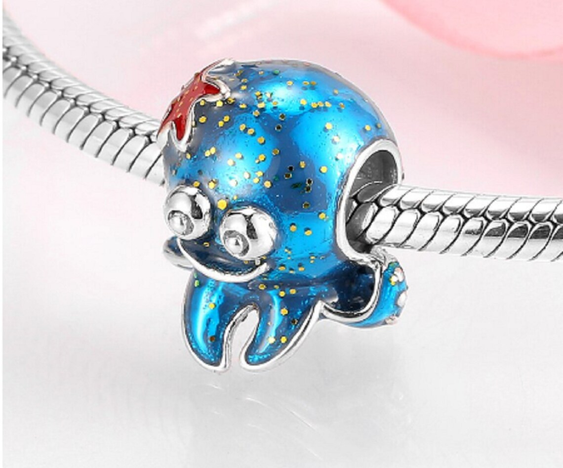 Octopus Charm Pandora Charms Ocean Charms for Pandora | Etsy