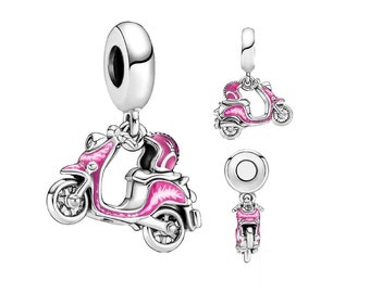 Pandora Pink Scooter Dangle Charm - Etsy
