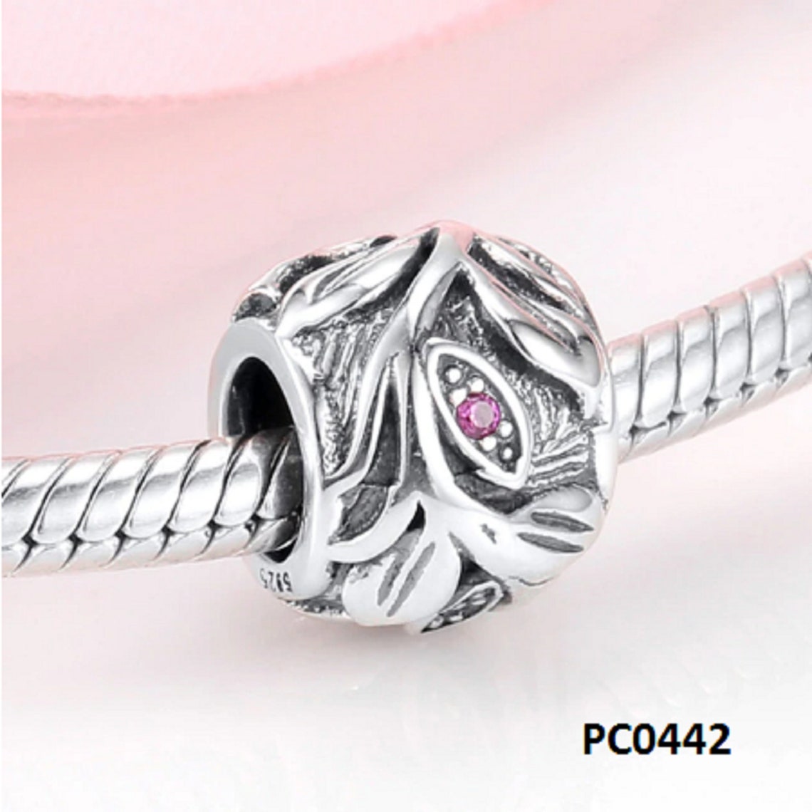 Charmes Pandora Fleurs Charmes coeur Perles CZ Charmes pour - Etsy France