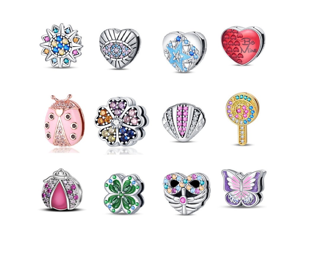 Reflection Charm, Reflexions Mesh Bracelet Charms, Clip Charm, Silver ...