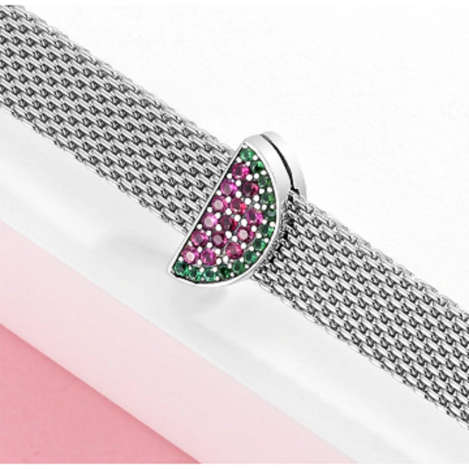 Pandora Reflexions Clip Charm Watermelon Fruit Charms 925 | Etsy